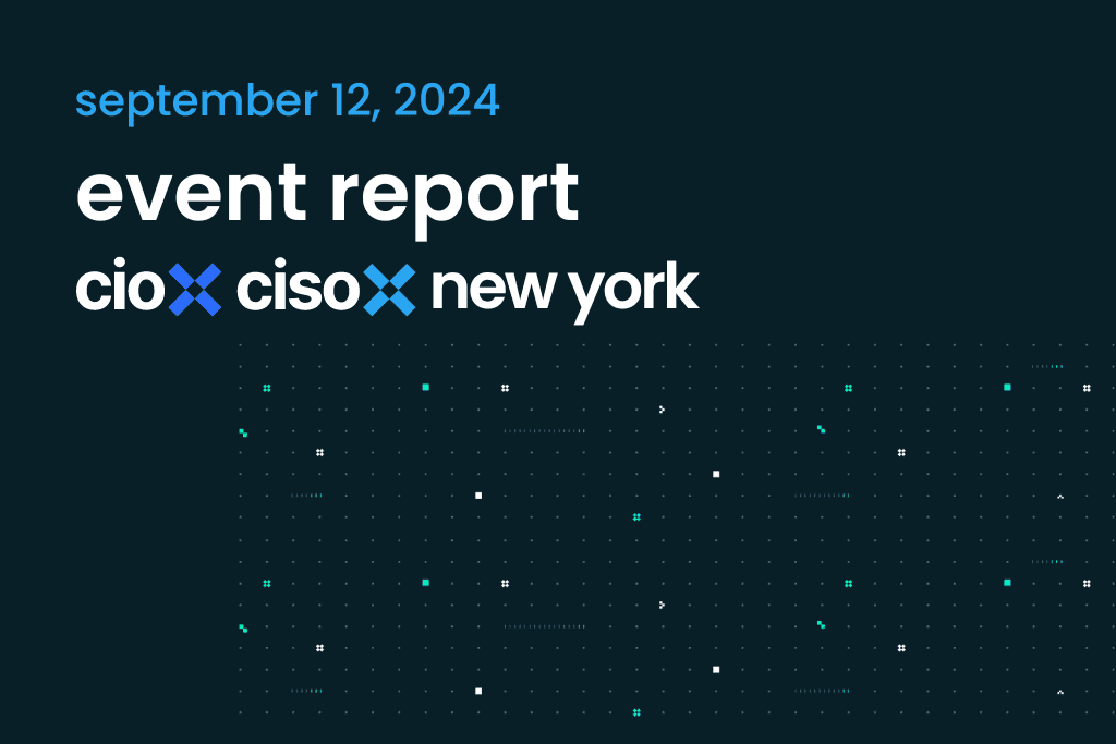 CIOCISO X New York Event Report - EDS